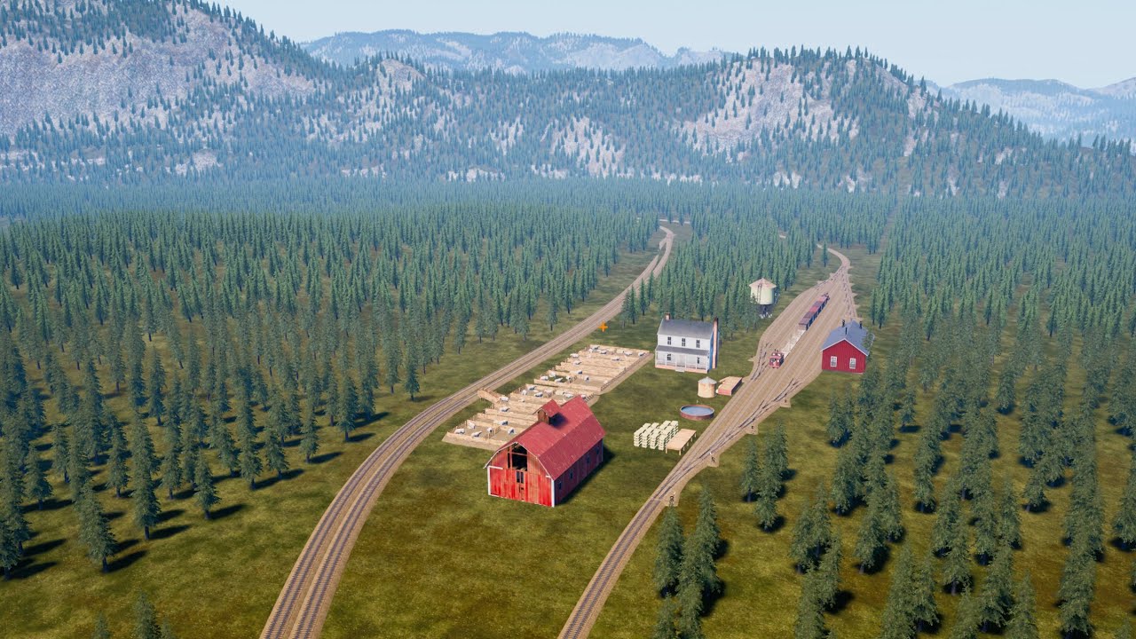 Building to the Cattle Farm Railroads Online Pine Valley Ep 32 - YouTube