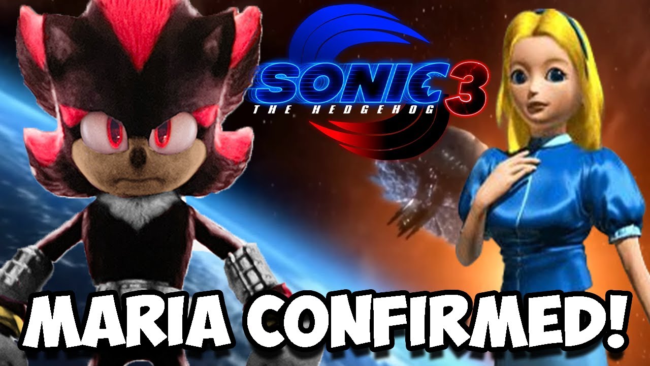 Maria OFFICIALLY CONFIRMED For Sonic Movie 3! - YouTube