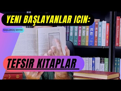 Islami Kitap Tavsiyeleri - Yeni baslayanlar icin Tefsir Kitaplar