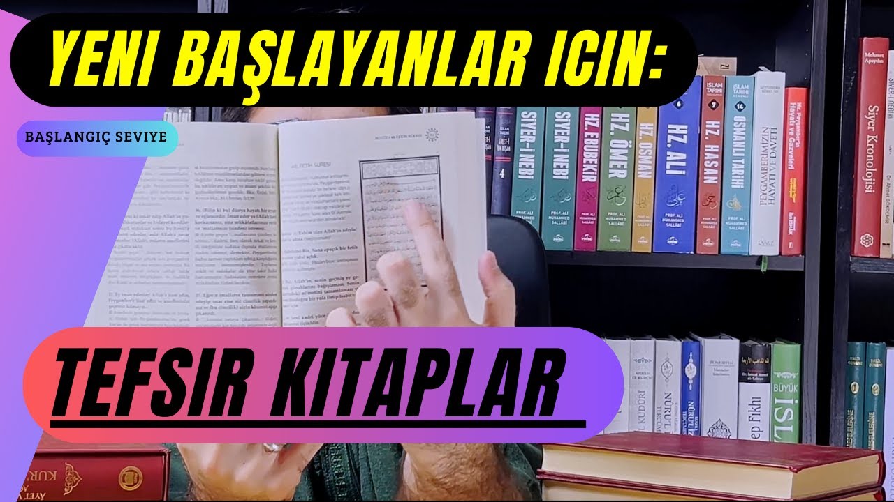Islami Kitap Tavsiyeleri - Yeni baslayanlar icin Tefsir Kitaplar - YouTube