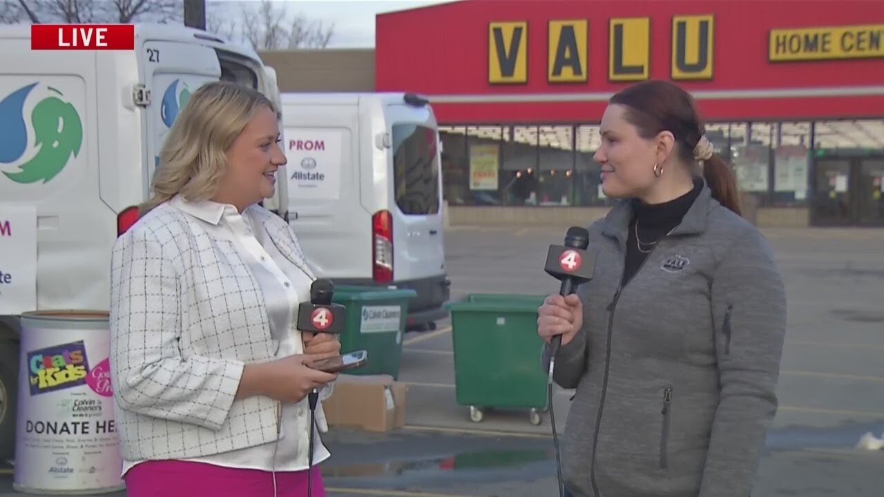 Gowns for Prom Live Drive: Valu Home Centers - YouTube