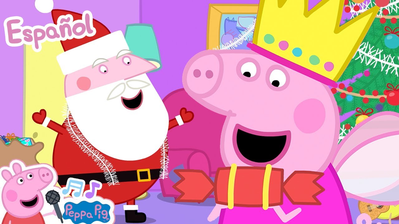 🎶 Doce días de Navidad 🐽💕 Peppa Pig Rimas Infantiles Y Canciones Para ...