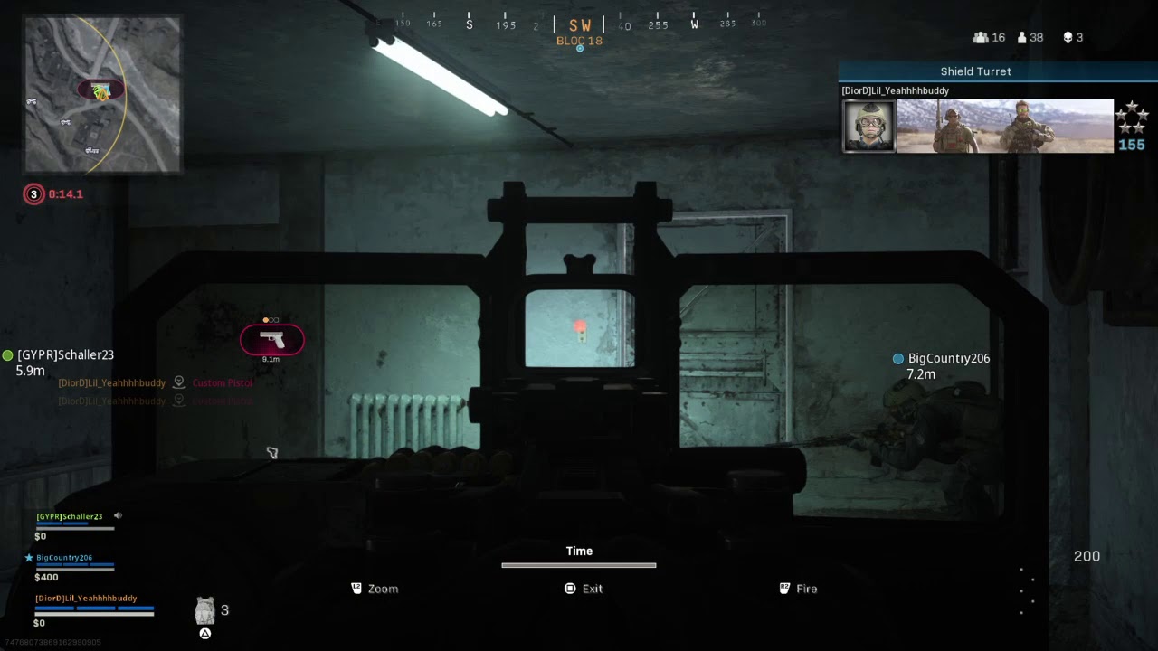 Warzone turret actually worked - YouTube