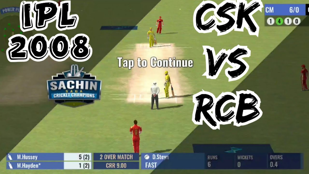 Ipl 2008 Chennai super kings Vs Royale Challengers Bangalore 🔥 | Csk vs ...