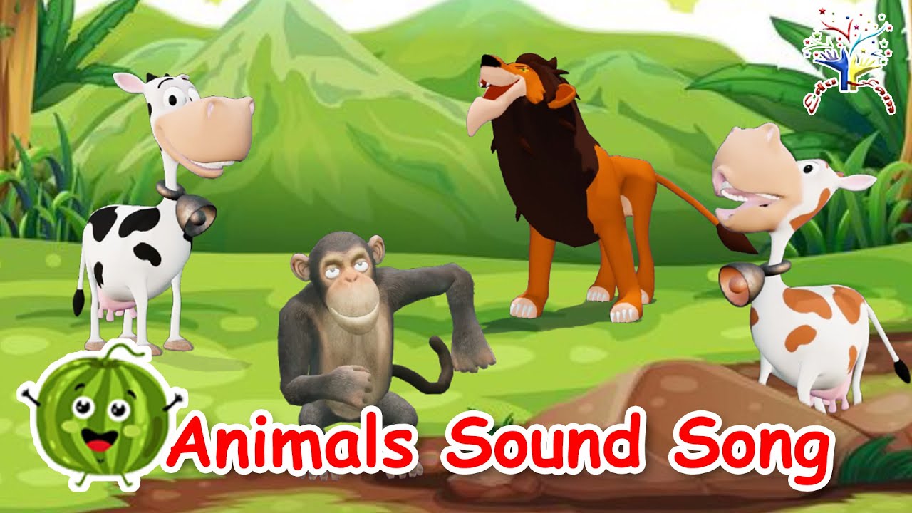 The Animal Sound Songs AG5 | Guess the animals sounds || Kids Song ...