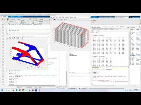 Ch20 3D Topology Optimization in MATLAB 02 Ferrari and Sigmund (2020) -Cantilever Beam Example ...