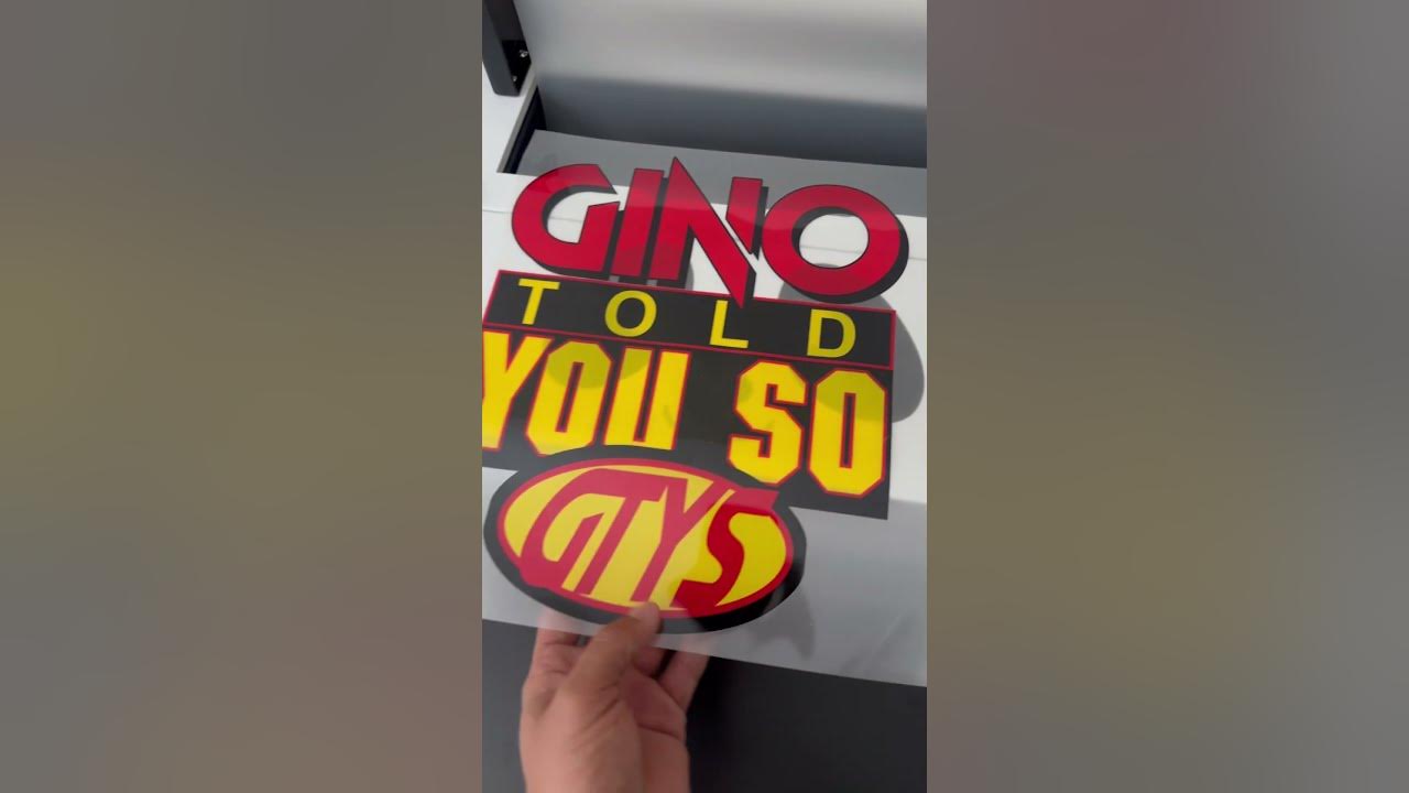 Gino ToldyouSo - Merch Work 2024 - YouTube