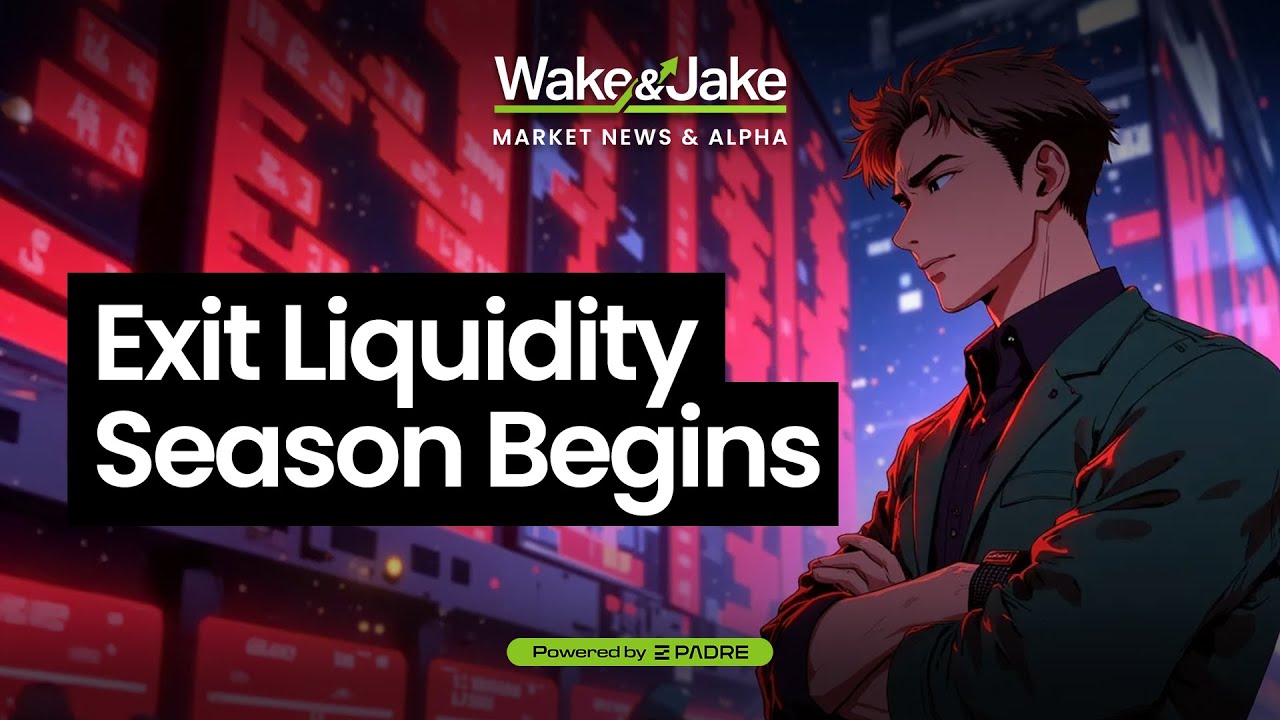 Exit Liquidity Season Begins | Crypto News & Alpha - YouTube