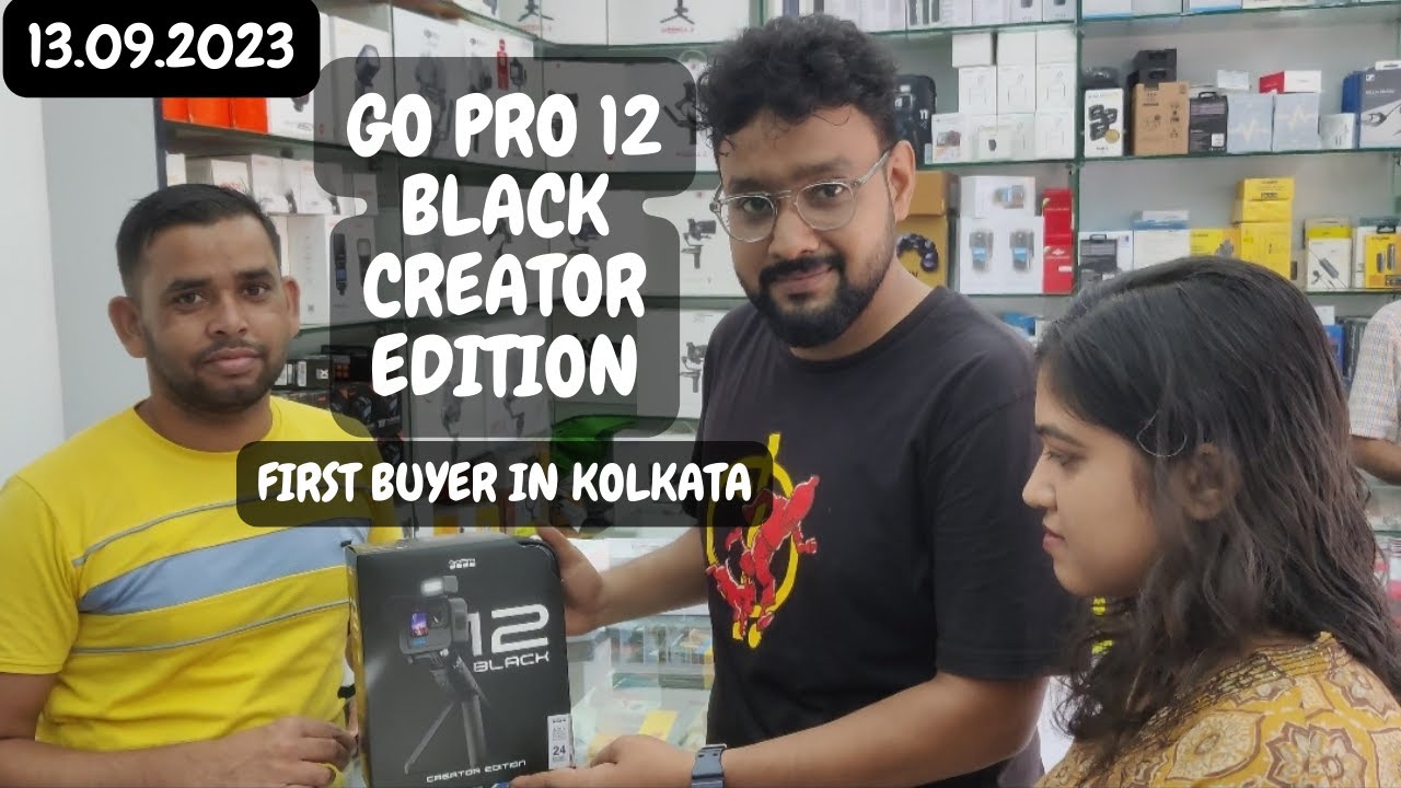 First Launch Of Go Pro HERO 12 Black Creator Edition In Kolkata I First ...