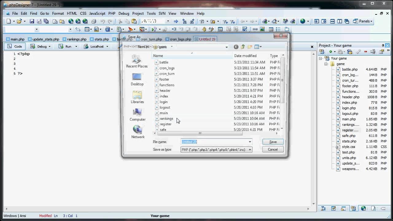 Simple PHP Strategy Game - Part 19: Cron Jobs - YouTube