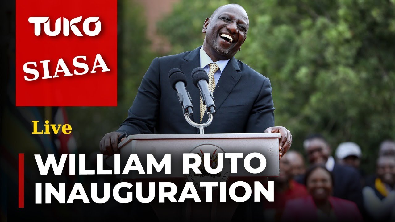 Live: President-elect William Ruto inauguration ceremony | Tuko TV ...