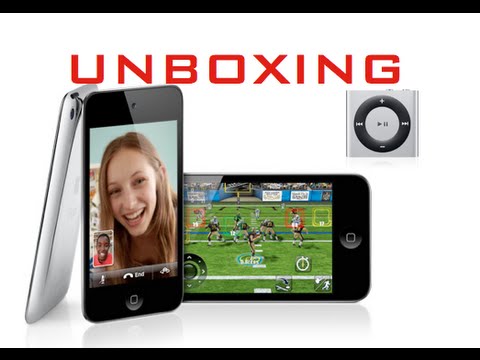 iPod Touch 4G 8GB + iPod Shuffle 4G Unboxing - YouTube