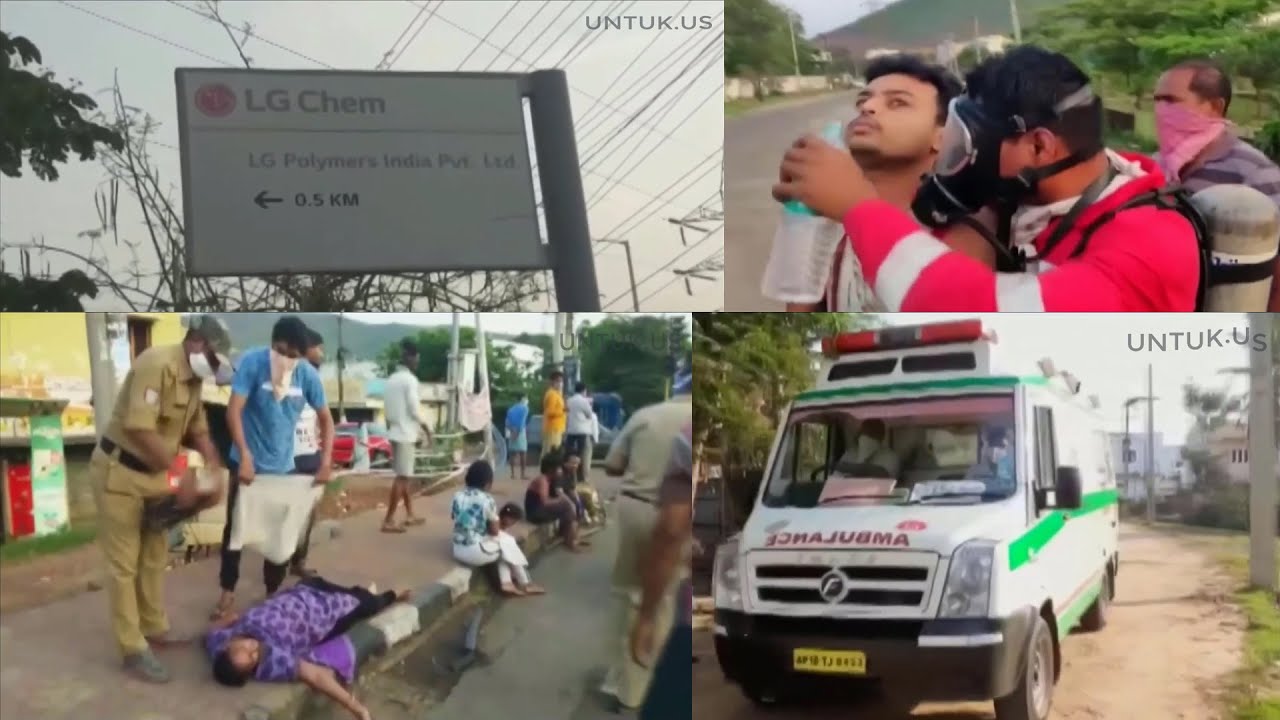 Gas leak at LG Polymers plant in India kills six - 7 may 2020 - untuk ...
