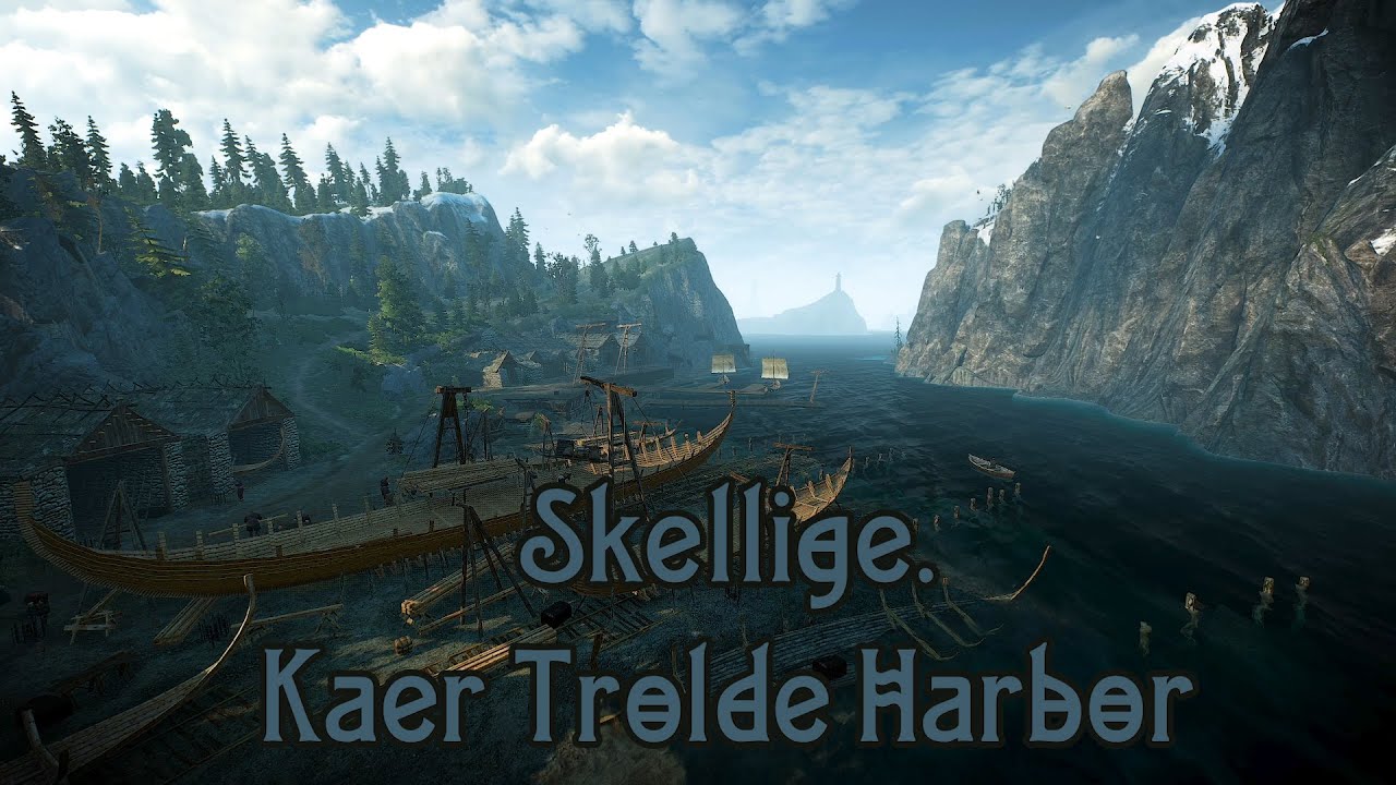 The Witcher-3. Skellige. Kaer Trolde Harbor (Music & Ambience) - YouTube