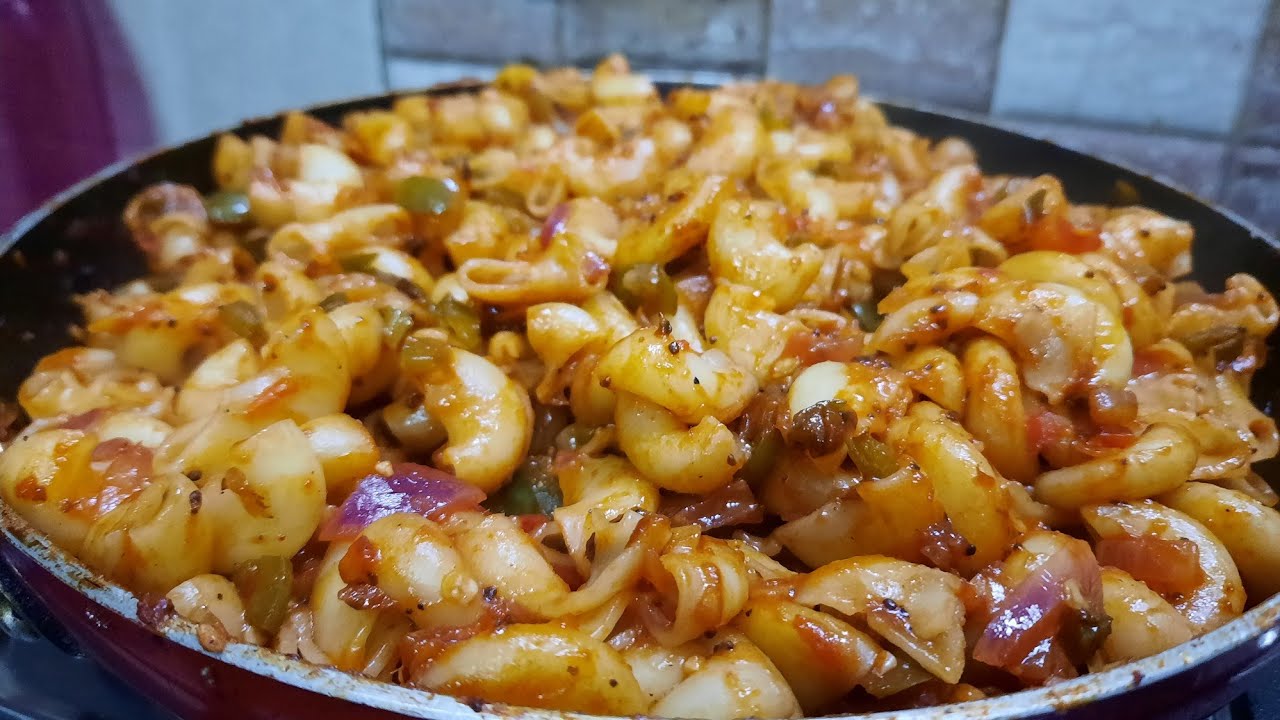 Veg Macroni Indian Style / Masala Macroni Recipe ...