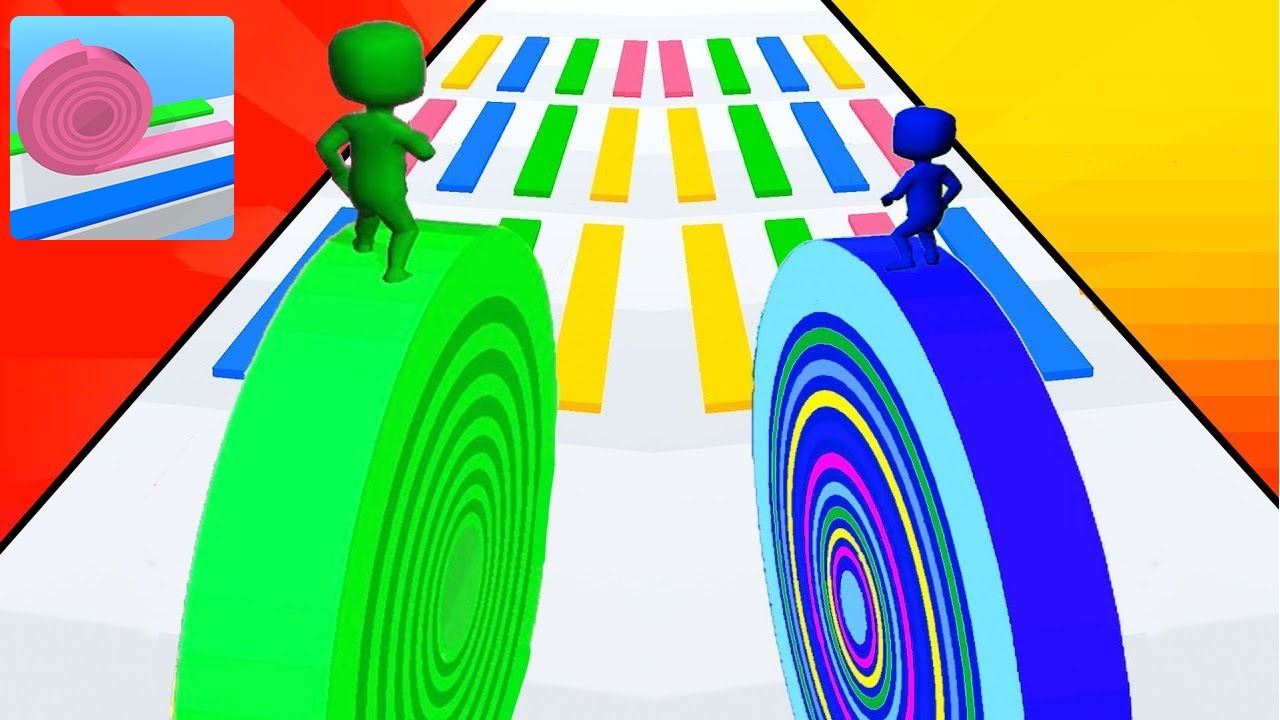 Layers Roll #4 Stick Run Games Gameplay Android IOS - YouTube