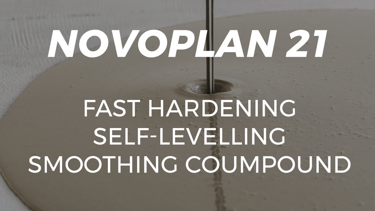 Novoplan 21 | Fast Hardening Self-Levelling Smoothing Compound - YouTube