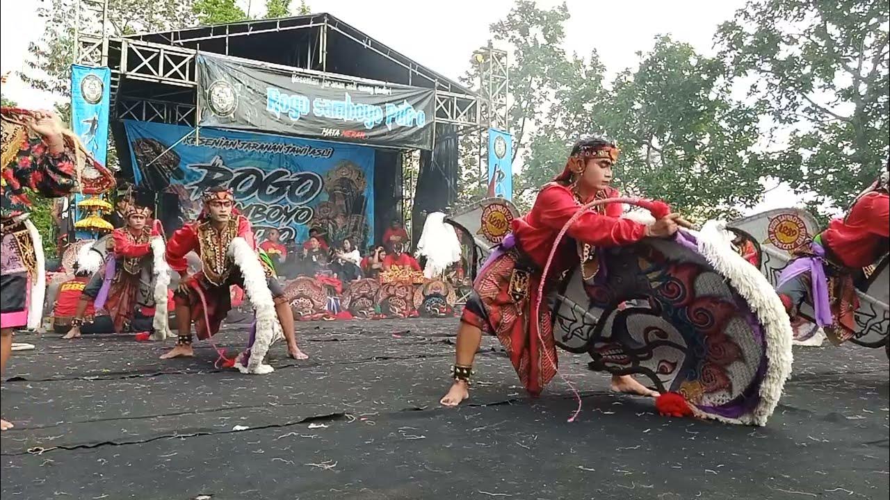 Kreasi Tari Celeng srenggi ROGO SAMBOYO PUTRO live besowo pare kediri - YouTube