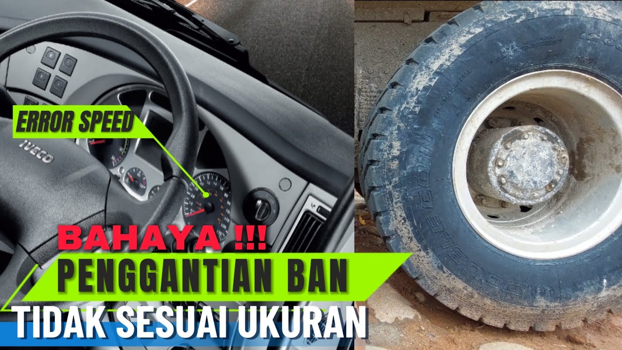 BAHAYA !!! MENGGANTI BAN TIDAK SESUAI UKURAN UNTUK UNIT MENGGUNAKAN ...