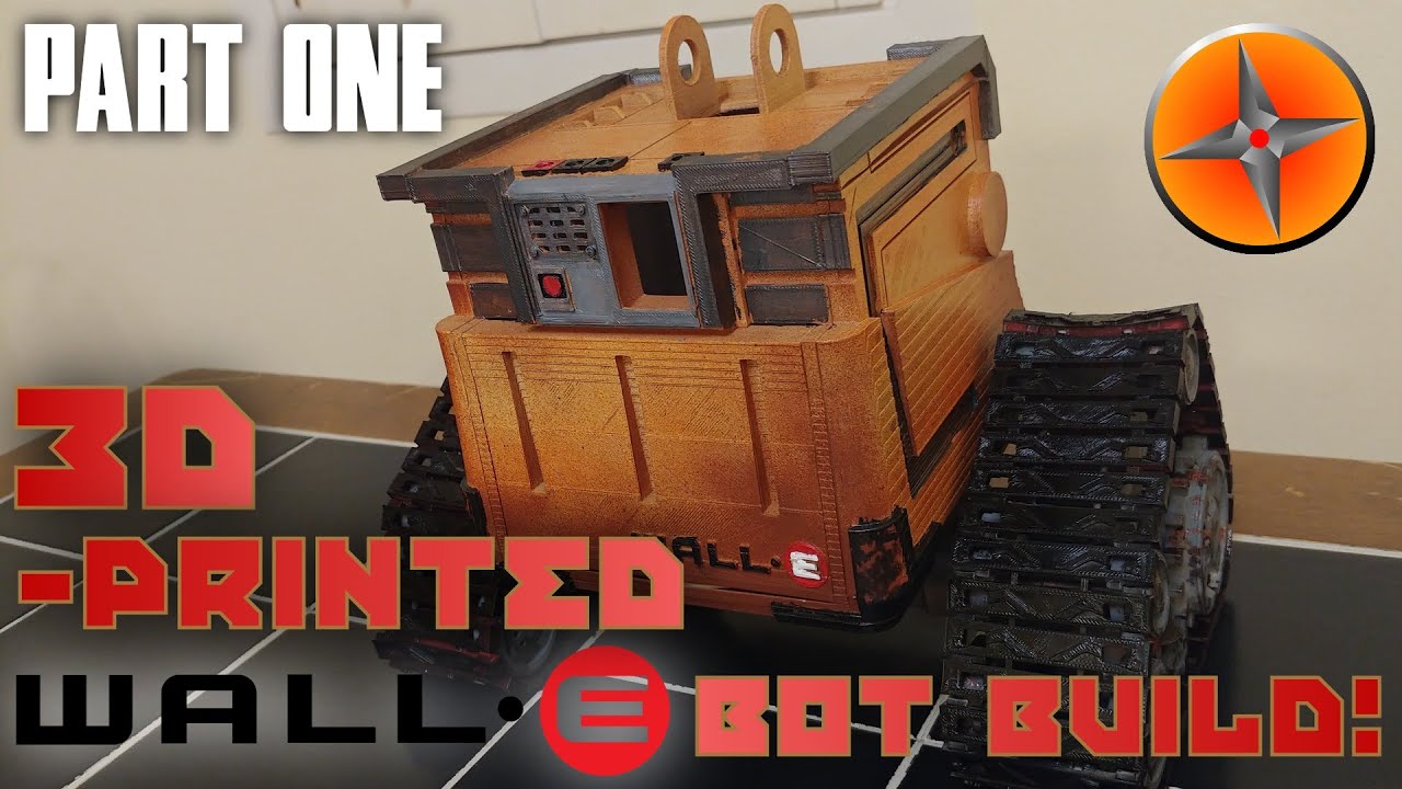3D-Printed WALL-E Bot Build! | Part One | EDGE+ - YouTube