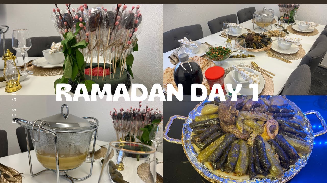 RAMADAN DAY 1 2023🌙 || COOK DOLMA WITH ME FOR IFTAR - YouTube