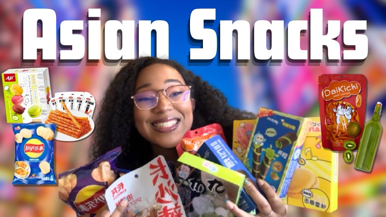 I Tried the Most Exotic Asian Snacks - YouTube