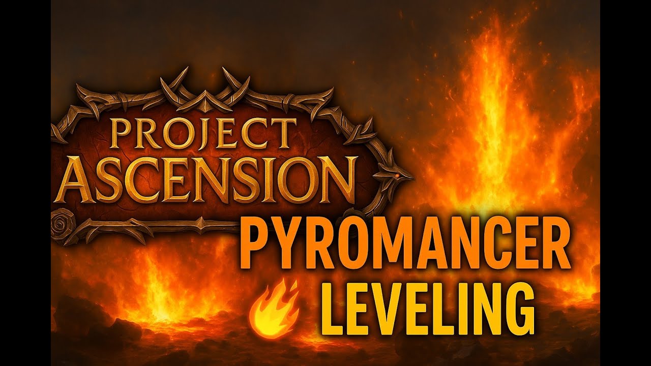 Ascension WoW Pyromancer Leveling 🔥 Manastorms, Dungeons & Chaos! - YouTube