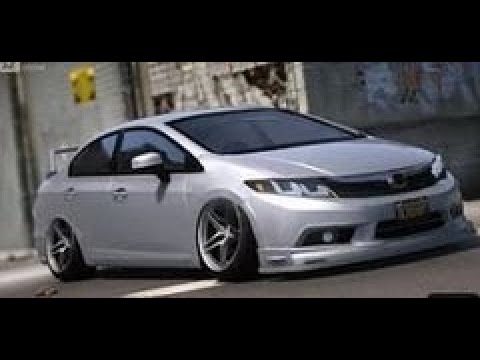 Gta5 Civic Rebirth Modified Car Test [Bloody Gaming] - YouTube