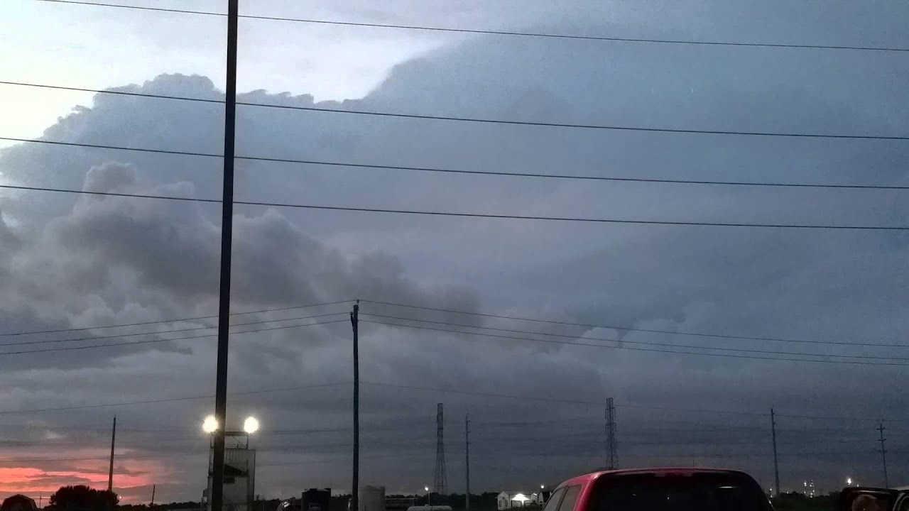 Storm Clouds Over Houston - YouTube