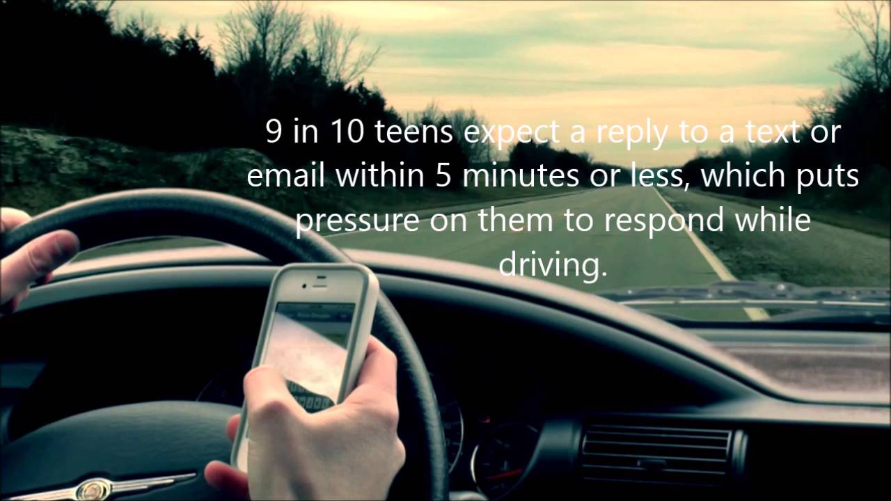 PSA texting and driving project - YouTube