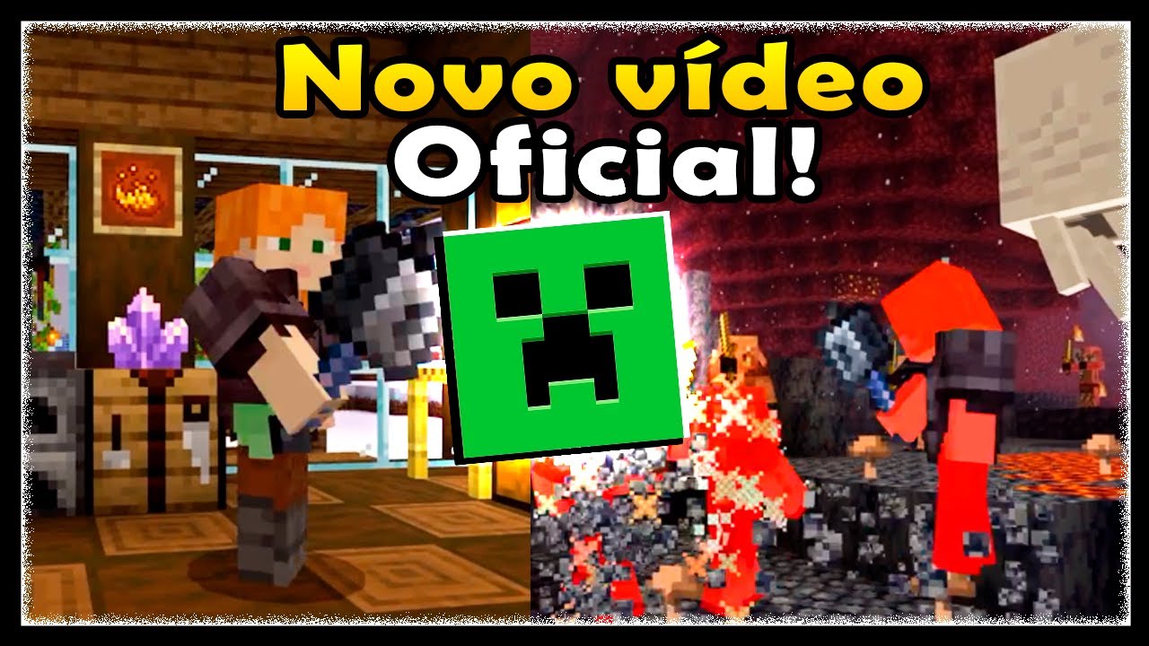 ATUALIZOU! NOVO VÍDEO OFICIAL DE APRESENTAÇÃO DO MINECRAFT! - YouTube