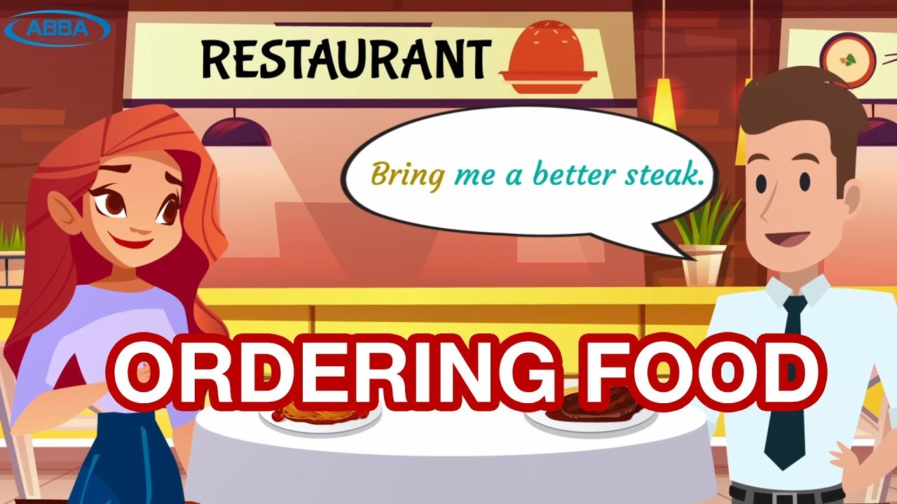 [Conversation English] Topic Ordering food - YouTube