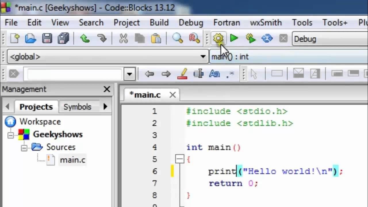 13. Introduction to Code Blocks - YouTube