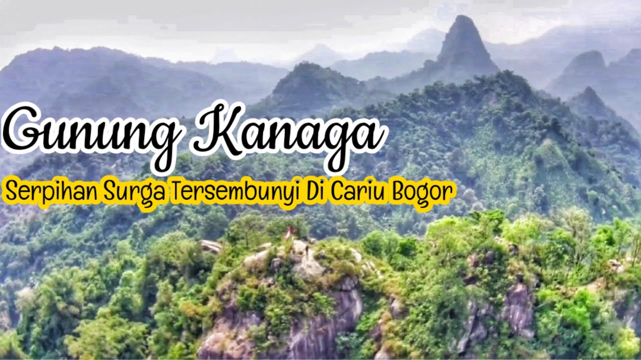 WISATA ALAM GUNUNG KANAGA BOGOR TERBARU 2022 - YouTube