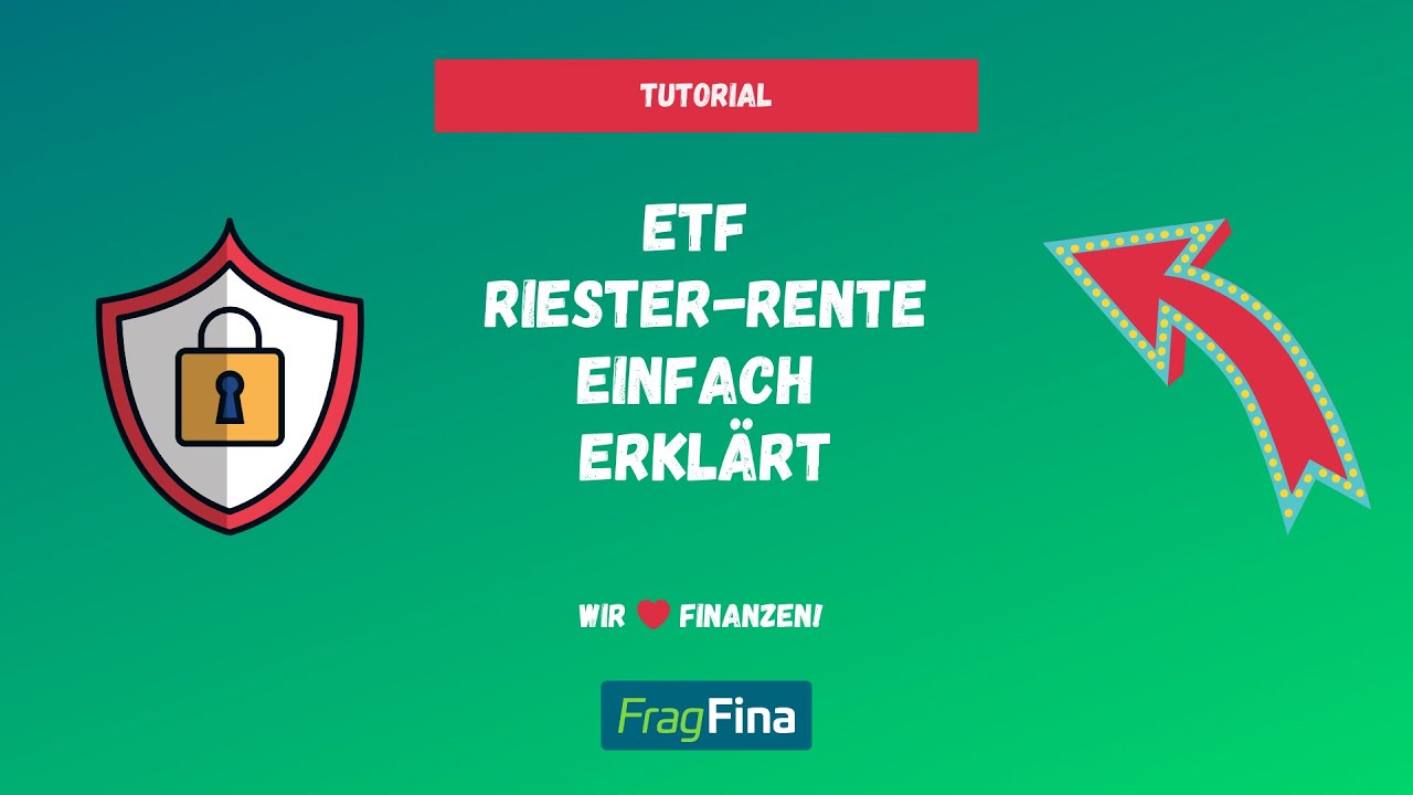 Die ETF Riester-Rente einfach erklärt 🎓 - YouTube