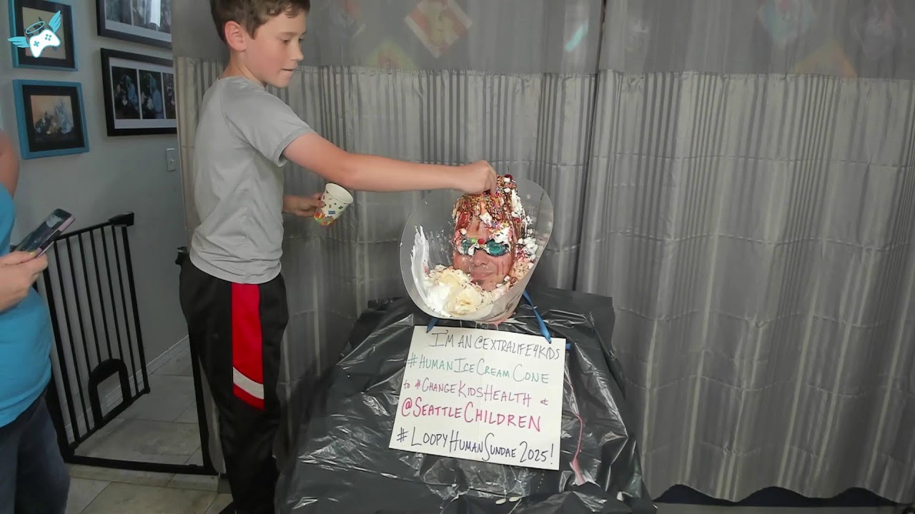 Extra Life HUMAN SUNDAE for Gold Medal 2025 - YouTube