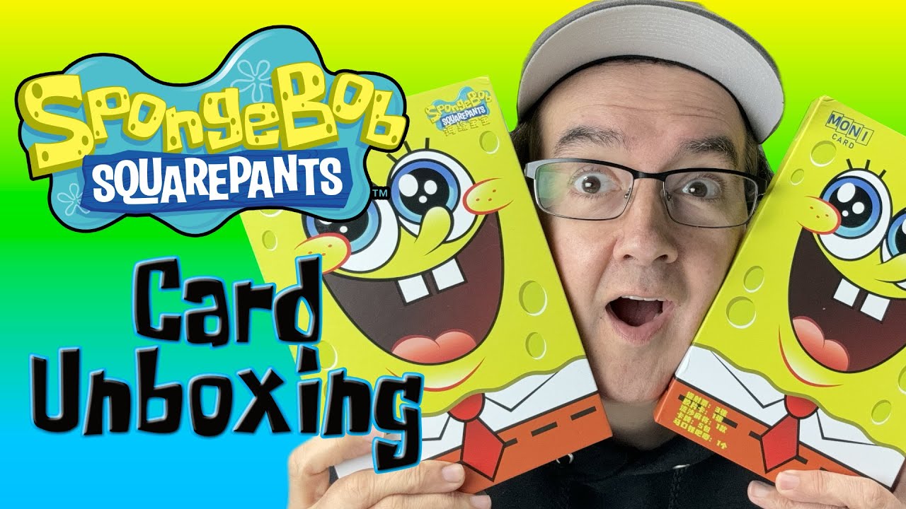Spongebob Squarepants Trading Card Unboxing - AWESOME PULLS - Spongebob ...