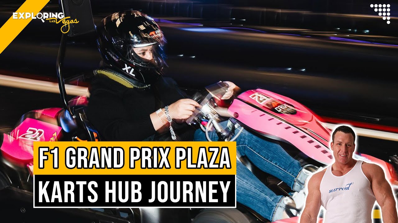 🏎️ Explore the New F1 Experience in Vegas! Go-Karts, Simulators & More ...