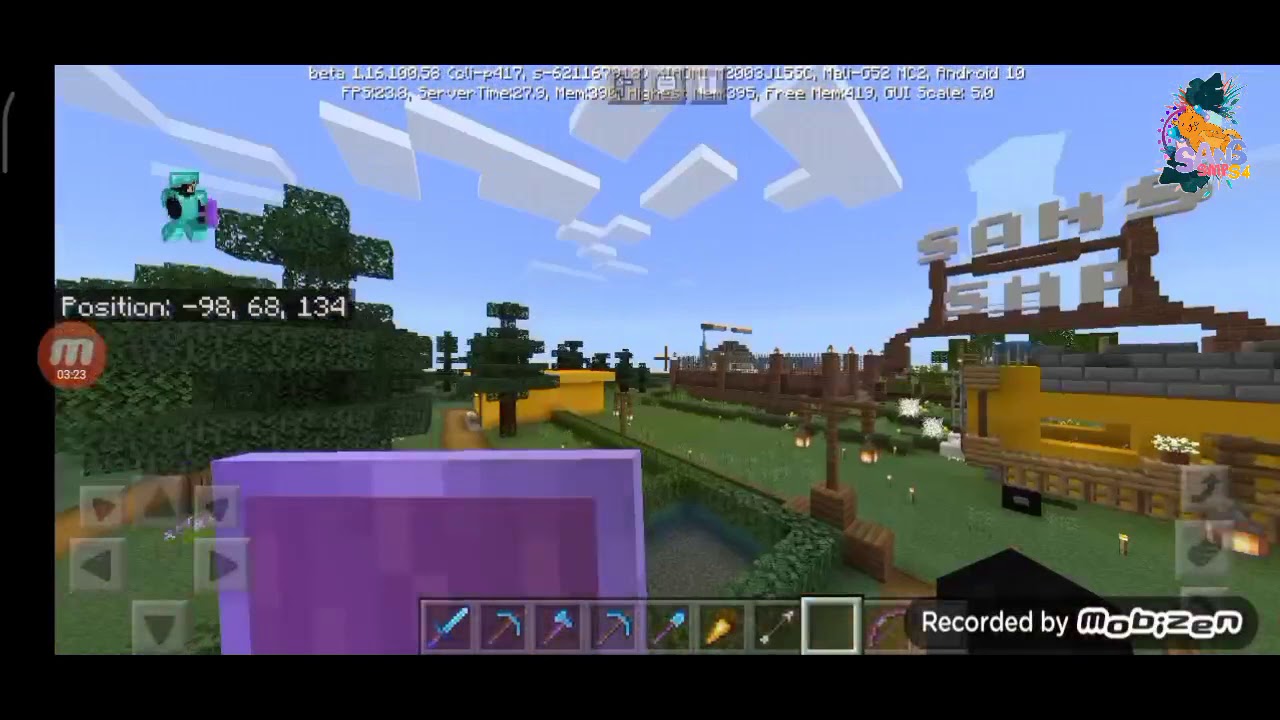 Showcase map Sans smp s4!! ada elbonia dan plankpolitan - YouTube