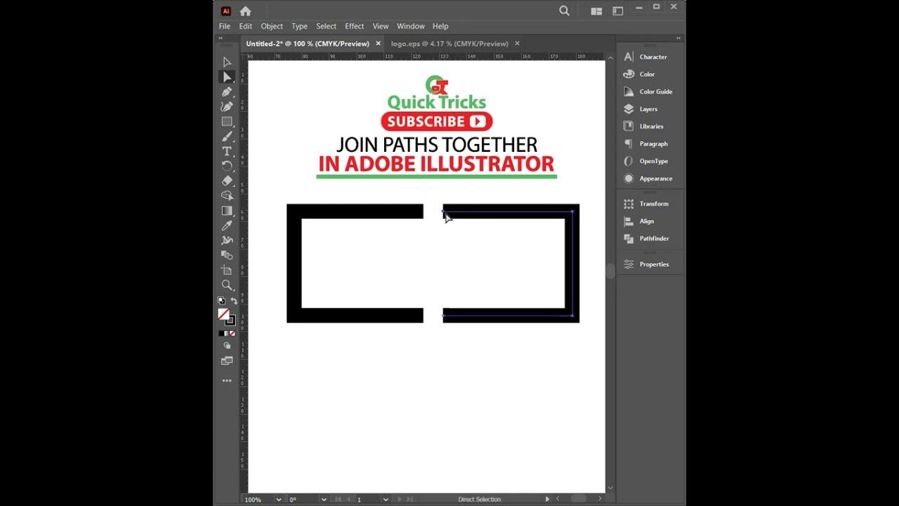 How To JOIN PATHS TOGETHER In Adobe Illustrator YouTube how-to-join-paths-together-in-adobe-illustrator-youtube