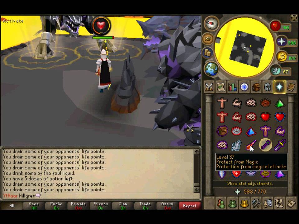 Fight kiln guide for pures (1 defense / defence) Waves 34-36 - YouTube