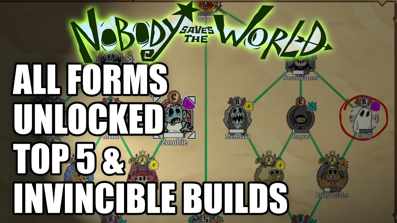 ALL Forms UNLOCKED: The Top 5 You Need & The Invincible Builds You Need ...