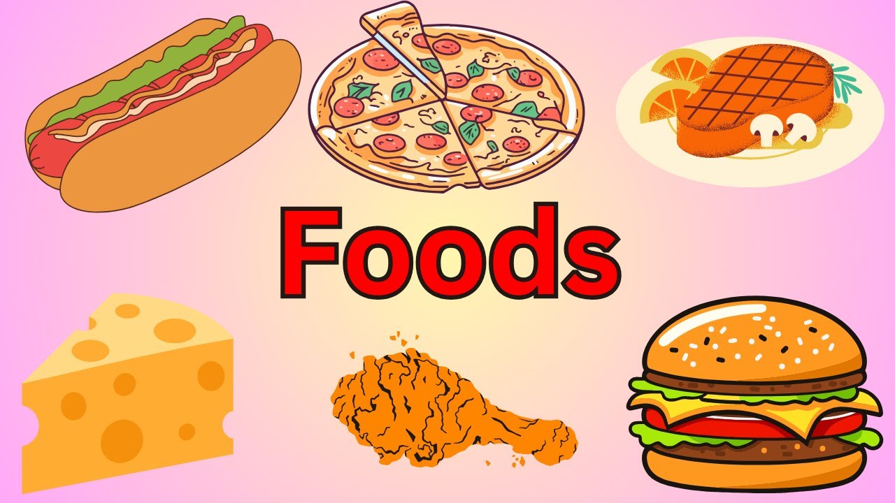 Learn Food Vocabulary | World food | Foods song | Learn English for ...