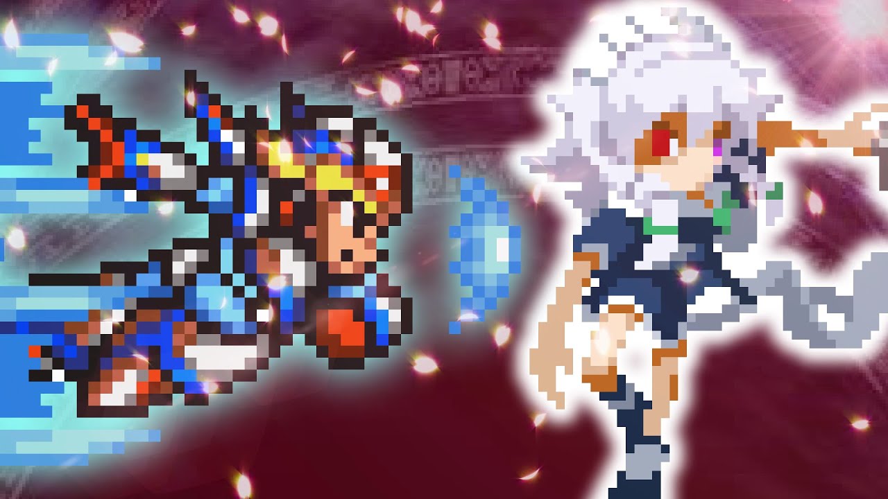 TOUHOU x MEGAMAN X || The Maid and the Pocket Watch of Blood (Megaman X ...