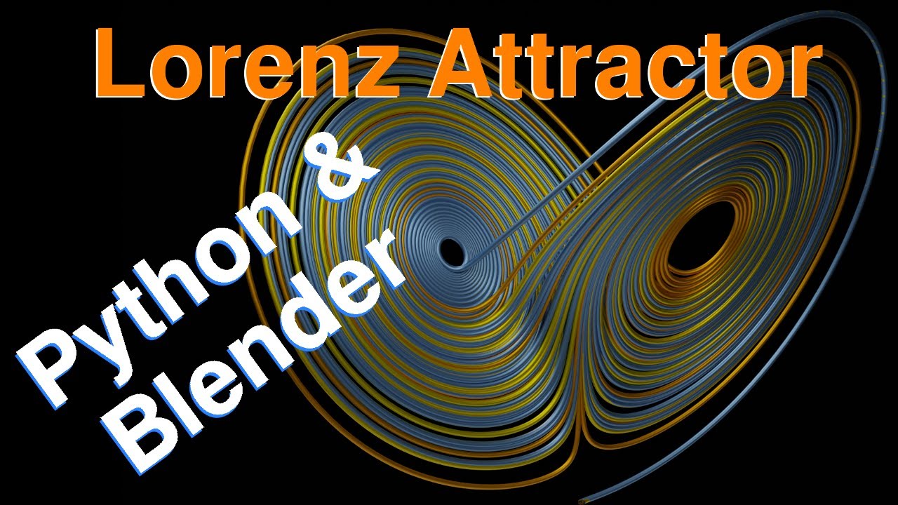 Lorenz Attractor In Blender Visualizing The Lorenz Attractor In 3d 0814