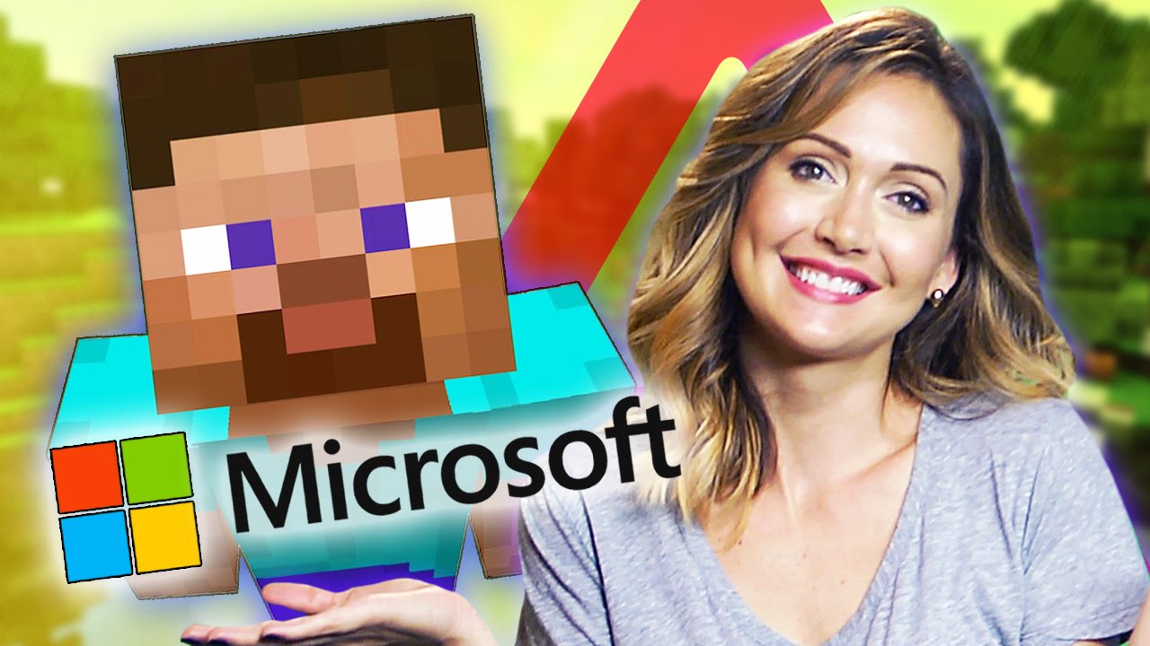 Will MICROSOFT Ruin MINECRAFT?! (Nerdist News w/ Jessica Chobot) - YouTube