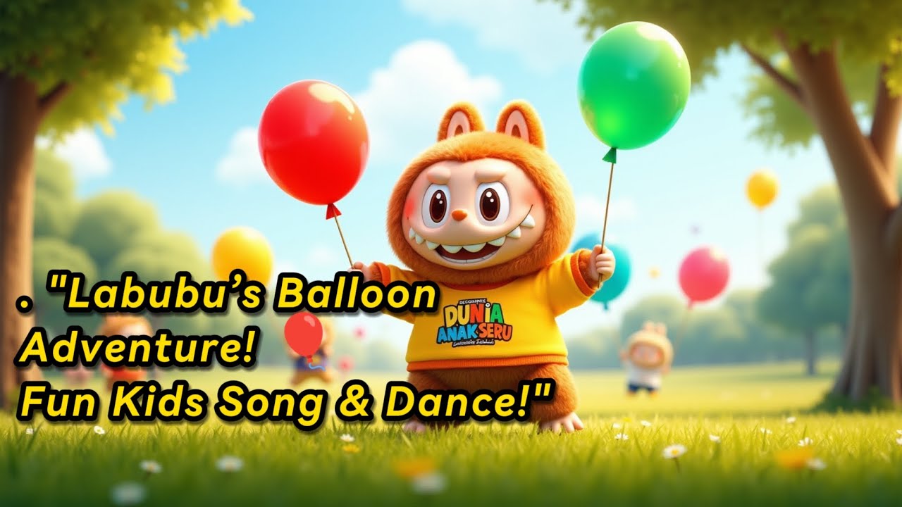 . "Labubu’s Balloon Adventure! 🎈 Fun Kids Song & Dance!" - YouTube