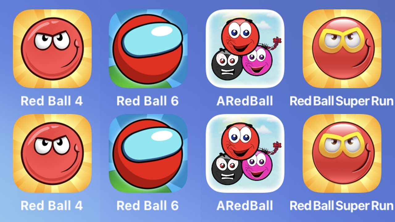 Red Ball 4, Red Ball 6, ARedBall, Red Ball Super Run Mobile Red Ball ...