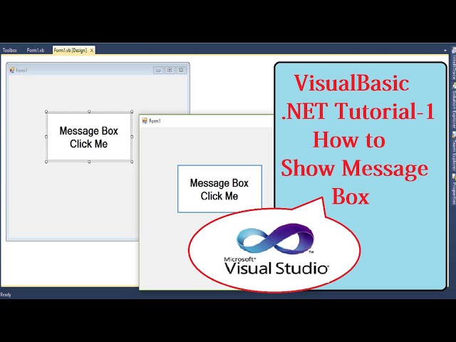 Visual Basic 2010 Message Box Tutorial Youtube