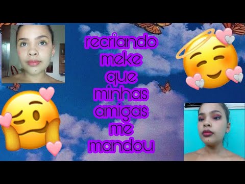 recriando meke que as minha amigas me mando - YouTube